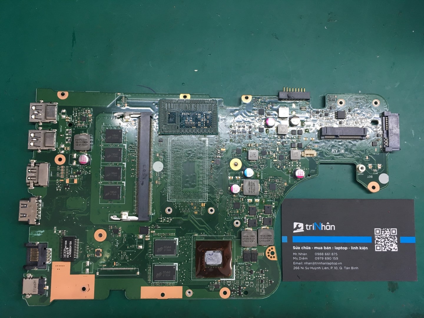 Gallery Thay CPU Dán - Trí Nhân - Sửa chữa Laptop & Macbook chuyên nghiệp